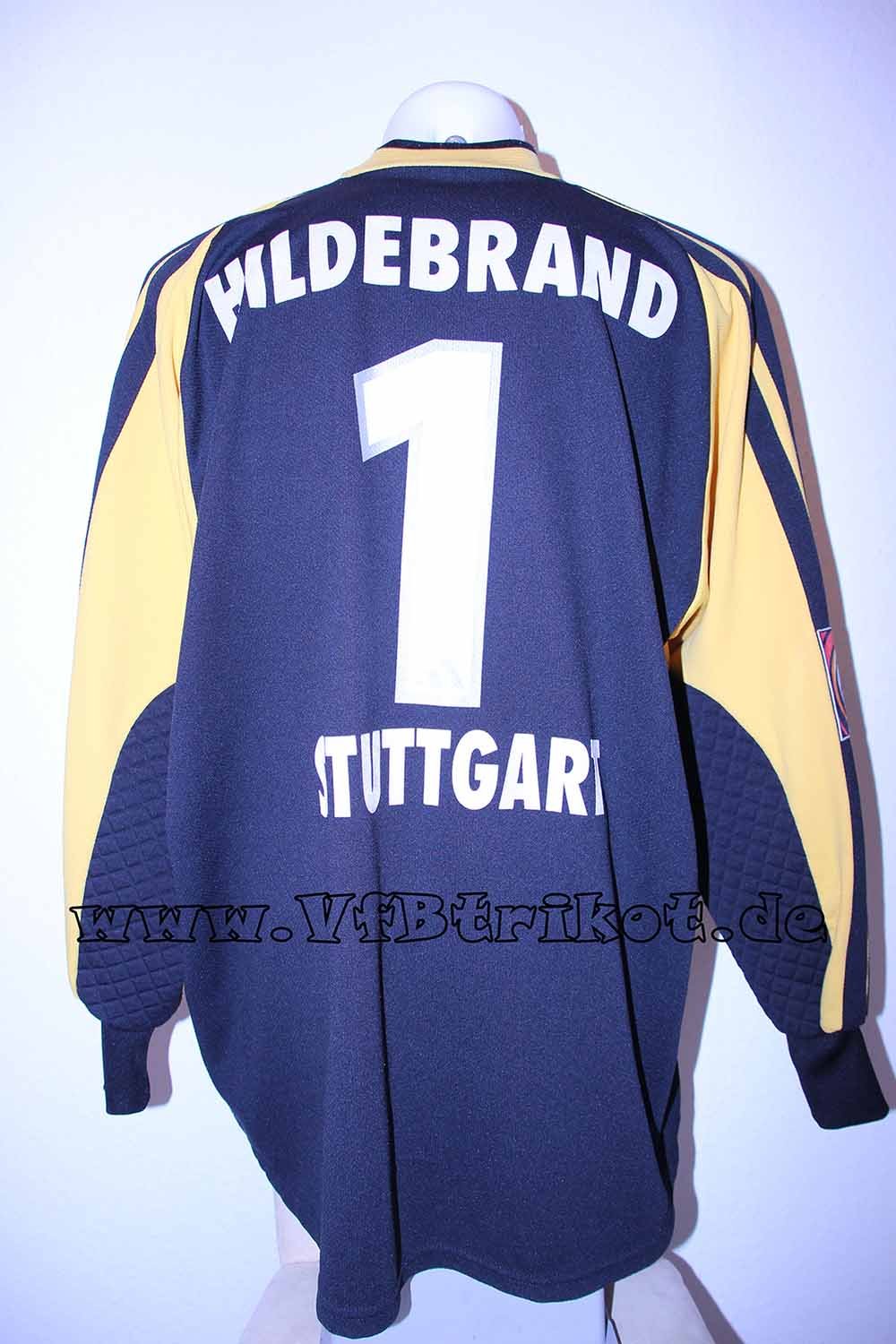 2001/02 - Bundesliga - gelb - Timo Hildebrand - VfB Stuttgart matchworn ...